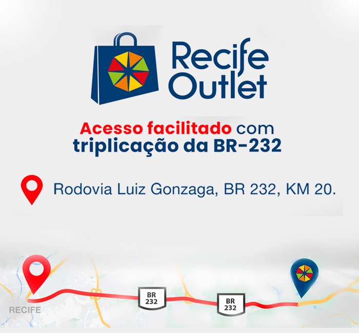 Onde o desconto nunca sai de moda - Recife Outlet